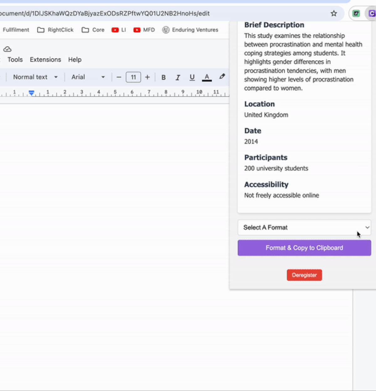 CiteMe - Instant Citations